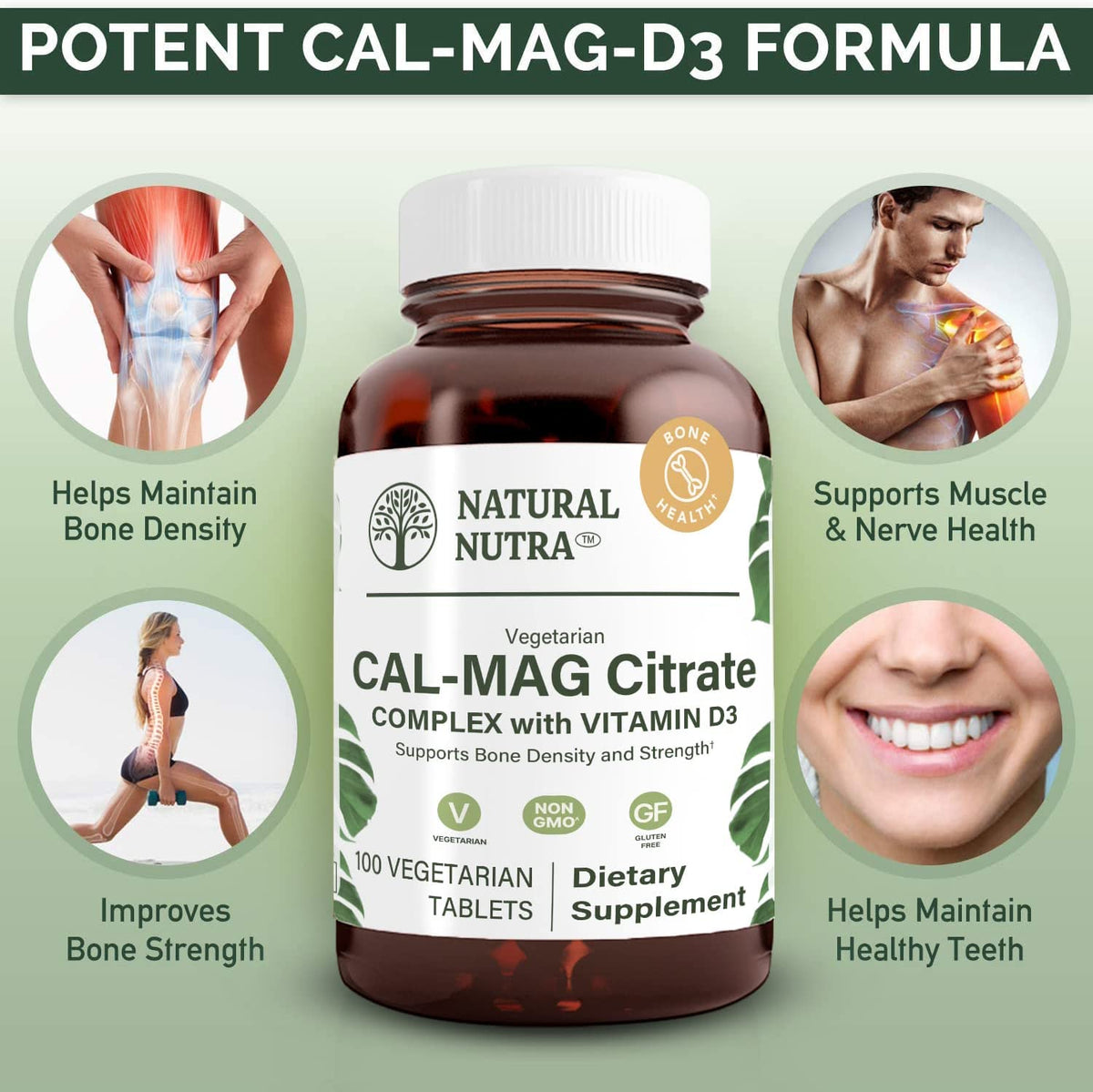 Natural Nutra Cal-Mag Citrate