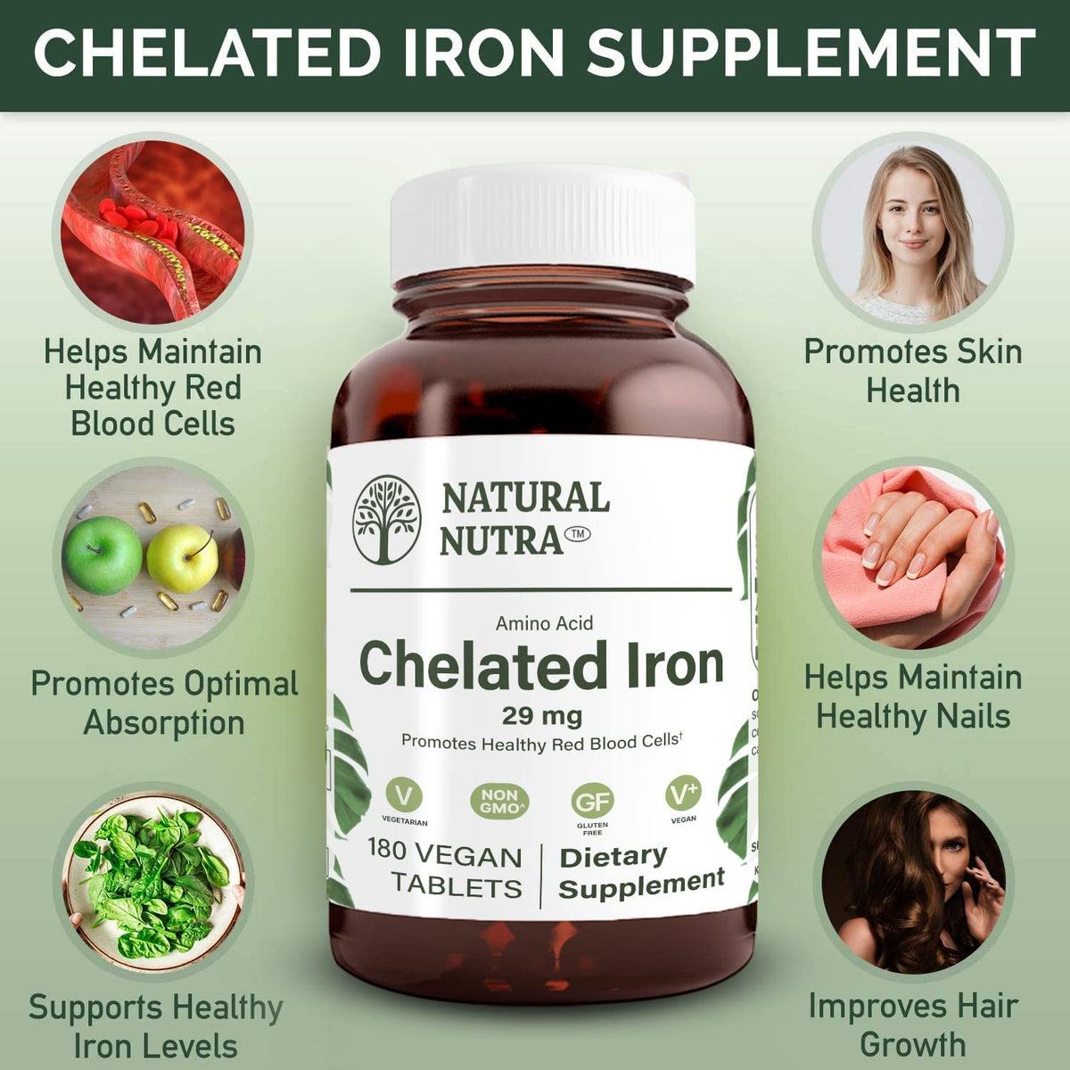 Natural Nutra Chelated Iron