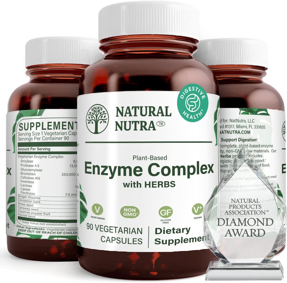 Natural Nutra Plant Based Enzyme Complex